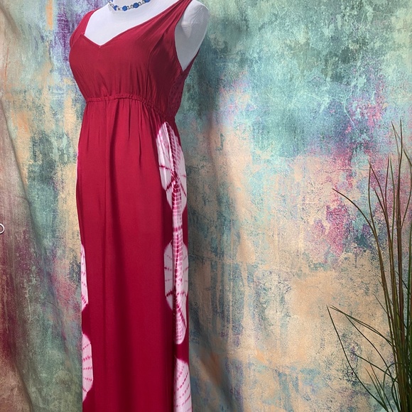 EARTHBOUND | Dresses | Earthbound Batik Maxi Dress With Great Back View ...